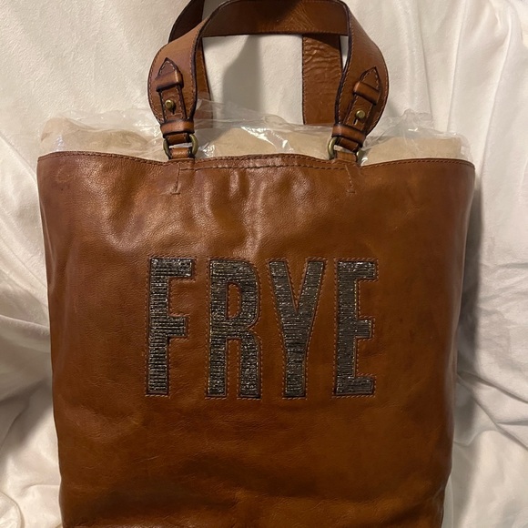 Frye | Bags | Frye Brown Leather Frye Tote Bag | Poshmark